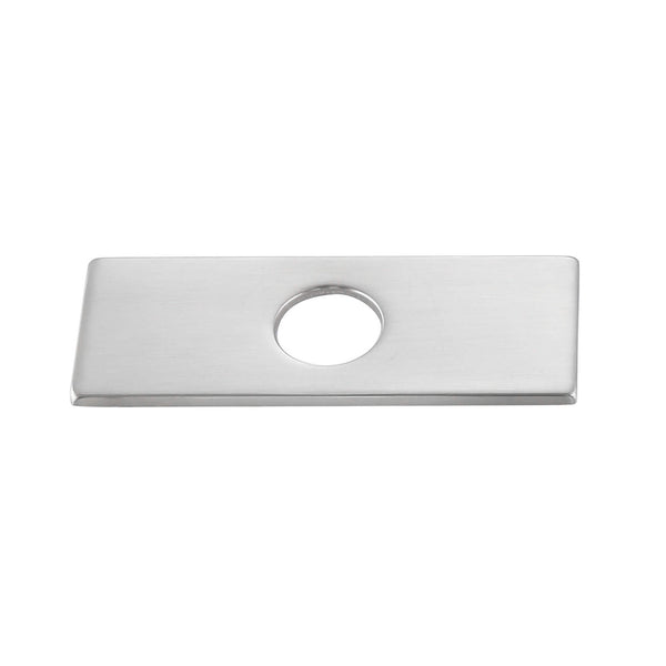 Stainless Steel Faucet Deck Plate – Bathroom Faucet Cover Plate